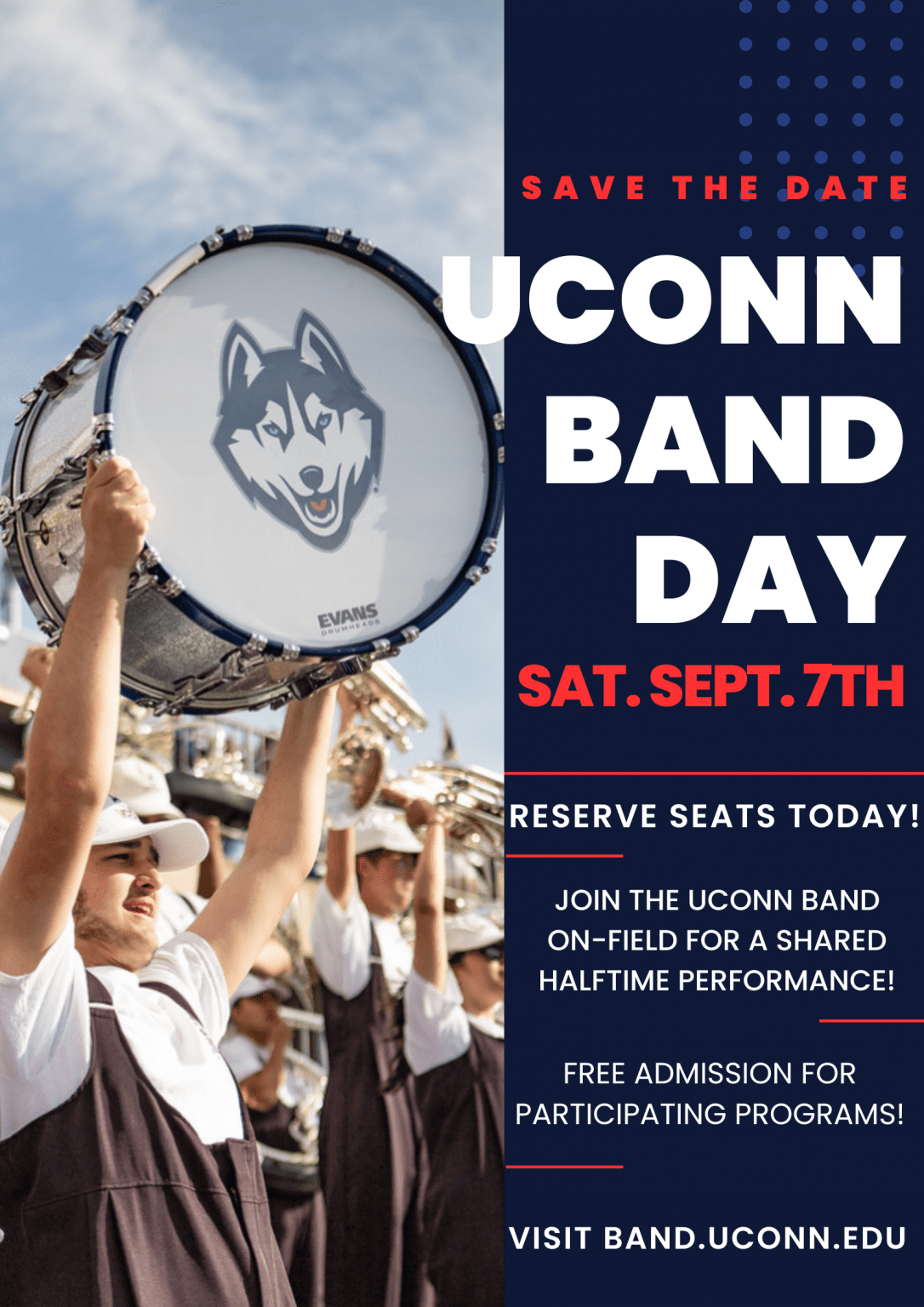 Band Day | UConn Athletic Bands